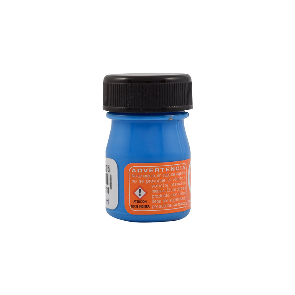 PINTURA ACRILICA FLUOR POLITEC 20ML AZUL 14411