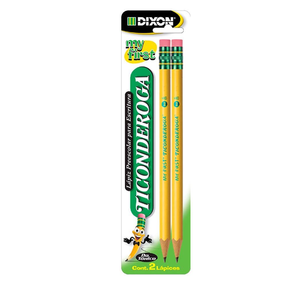 Lapiz Entrenador Red My First Ticonderoga Blt Con 2 36195