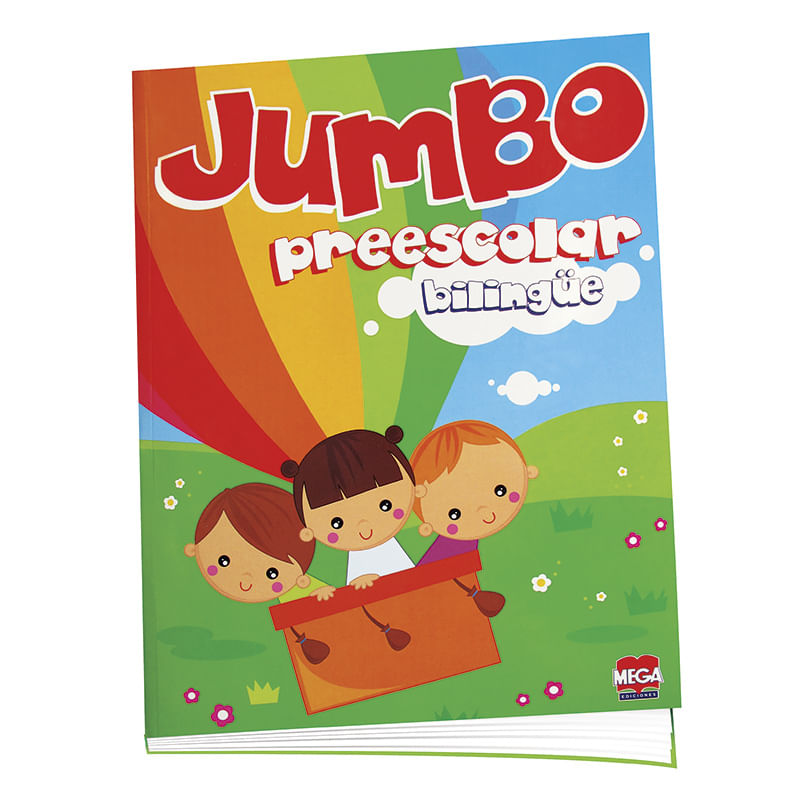 Libro Colorear Jumbo Preescolar Bilingue 6782 Libro Colorear Jumbo Preescolar Bilingue 6782