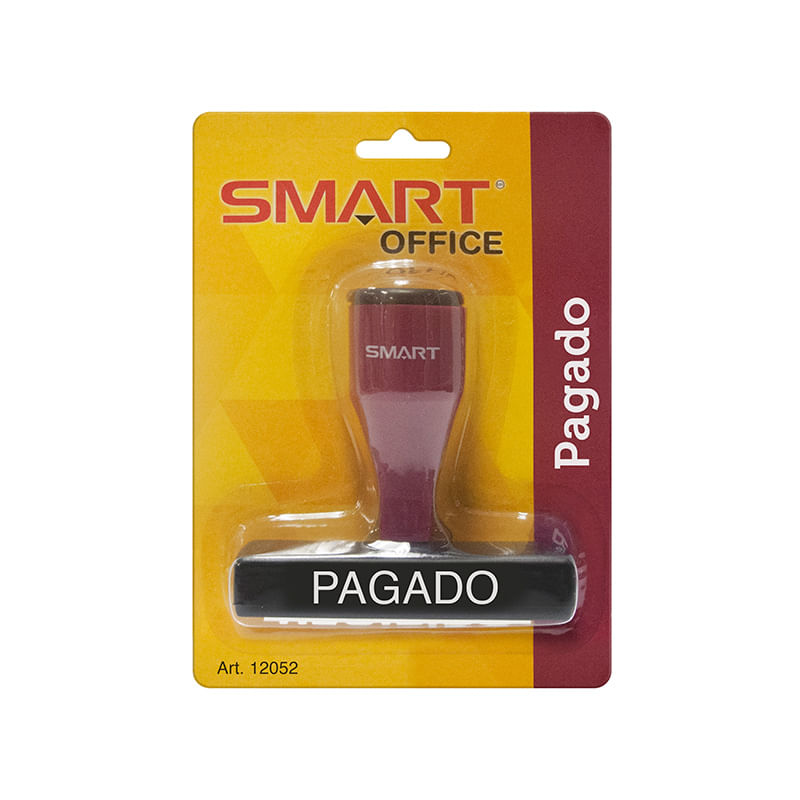 Sello Pagado 18X72Mm Smart 12052