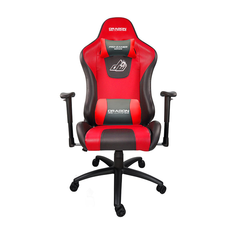 Sillon Gamer Dragon Xt Racing Rojo Con Negro Ne-460R