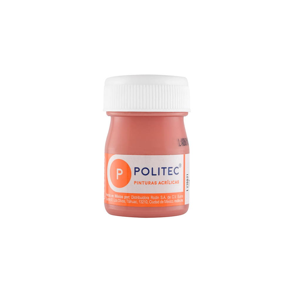 PINTURA ACRILICA POLITEC 20ML ROSA 14224