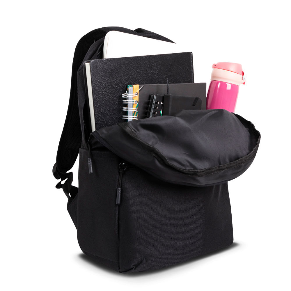 Mochila Backpack Para Laptops De 15" Color Negro Tg-B75969